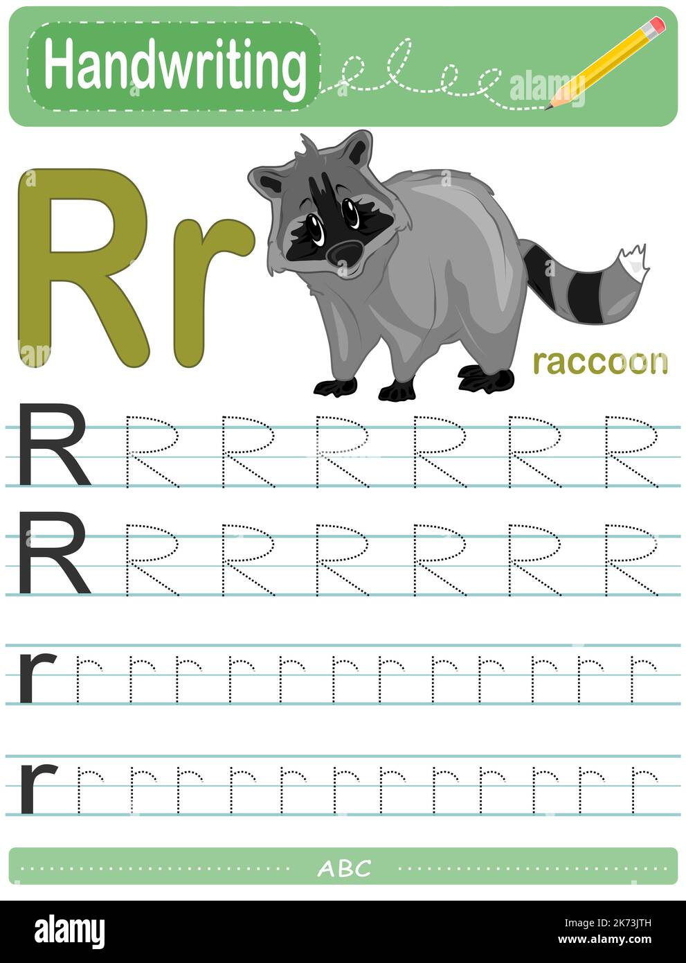 handwriting letter r Stock Photo - Alamy