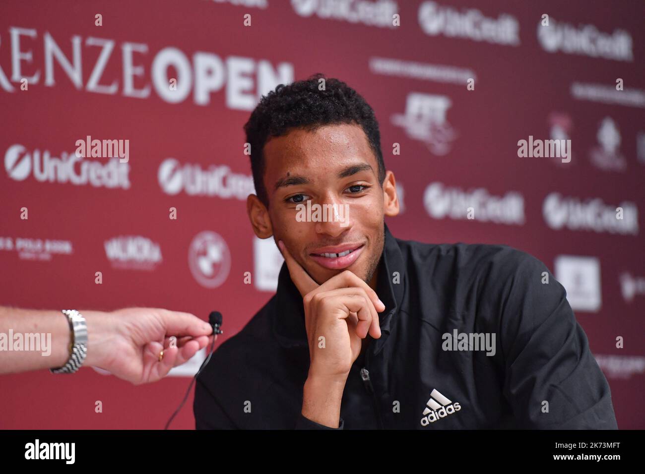 Pala Wanny, Florence, Italy, October 16, 2022, Press conference post ...