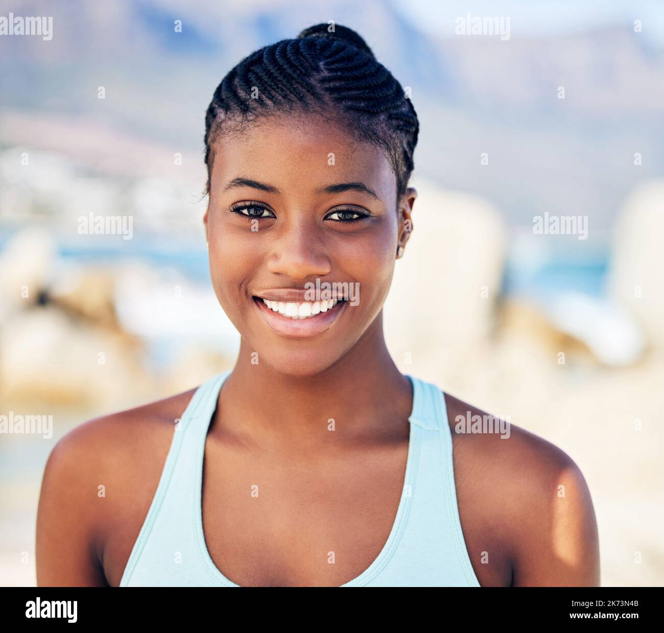Youre the master of your future. a fit young woman out for a workout ...