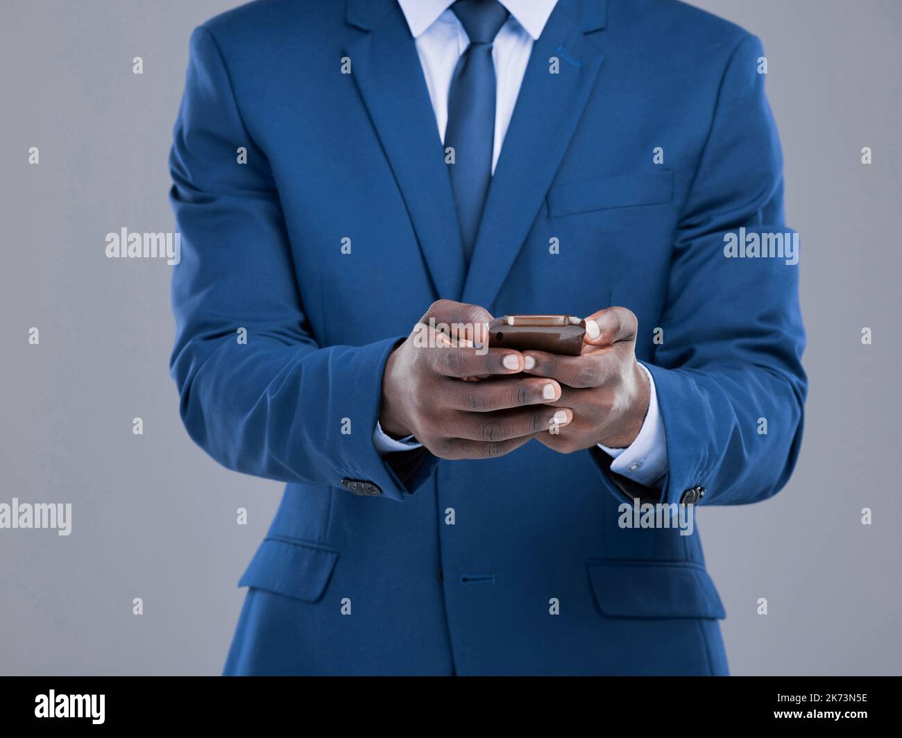 He never sends out mixed messages. an unrecognizable businessman ...