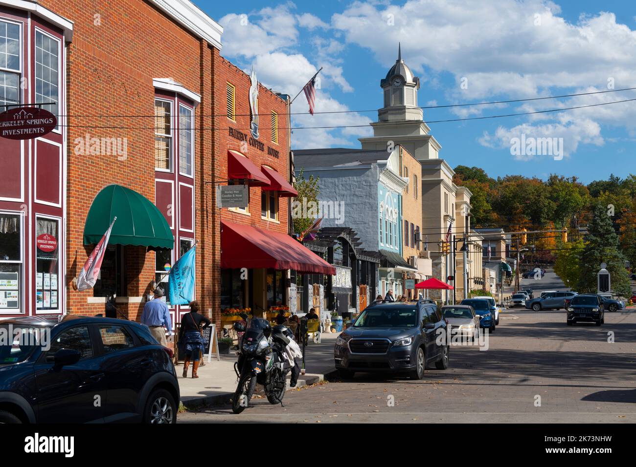 USA West Virginia WV Berkeley Springs Autumn Fall Morgan County ...