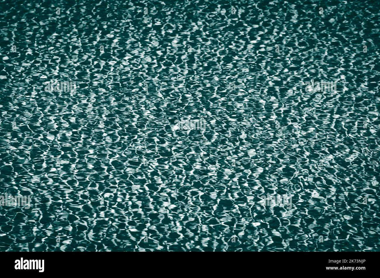 Clear transparent pool water background trendy dark teal monochrome ...