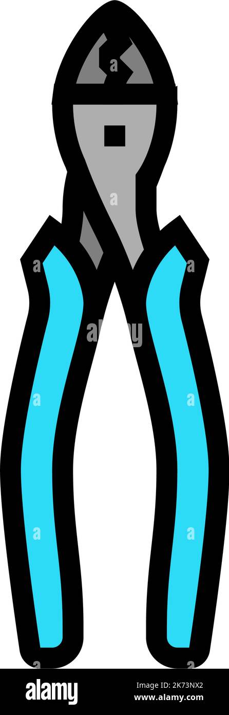 crimping pliers color icon vector illustration Stock Vector Image & Art ...