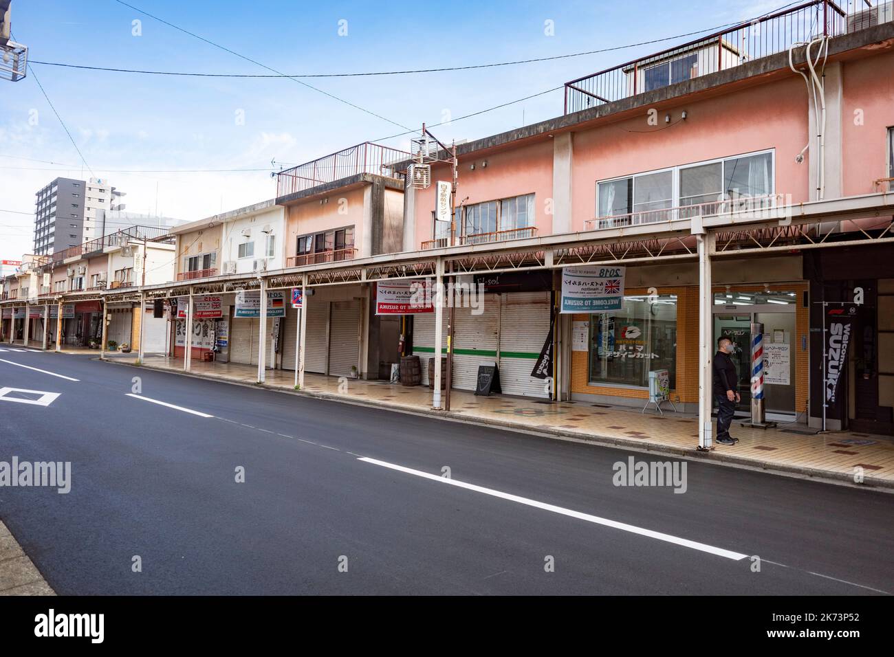 Suzuka, Mie Prefecture, Japan. 8th Oct, 2022. Street scenes from Suzuka ...