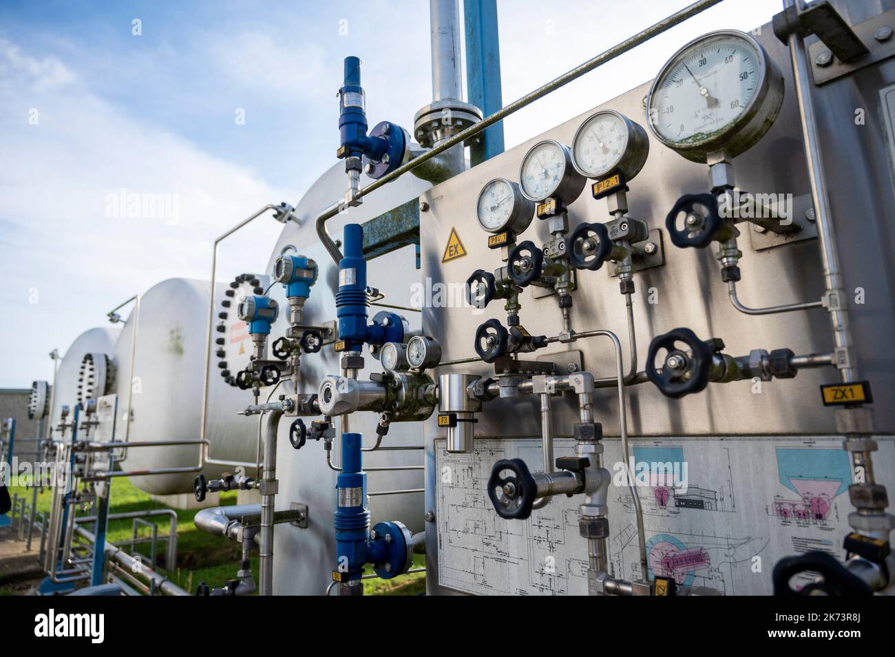 Oil tank gauges hi-res stock photography and images - Alamy