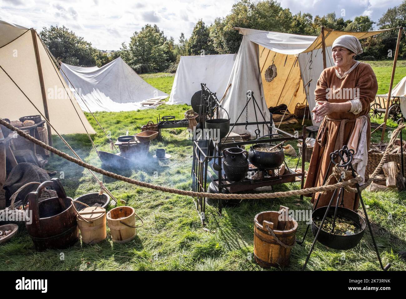 Battle Abbey, Benedictine abbey in Battle, East Sussex, England Saxon ...