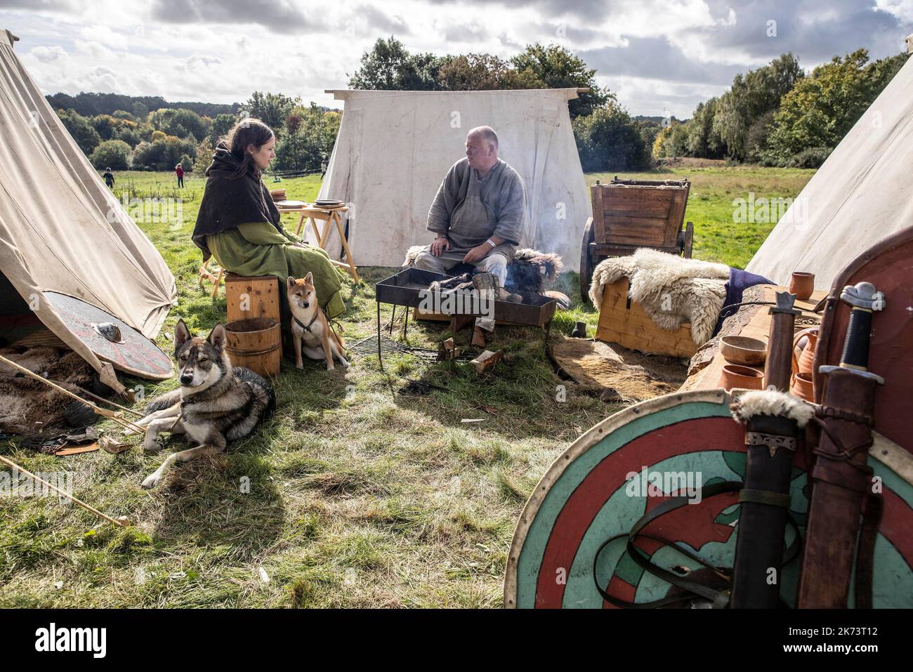 Battle Abbey, Benedictine abbey in Battle, East Sussex, England Saxon ...