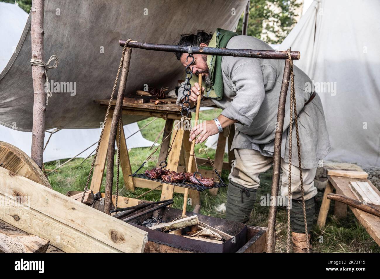 Battle Abbey, Benedictine abbey in Battle, East Sussex, England Saxon ...