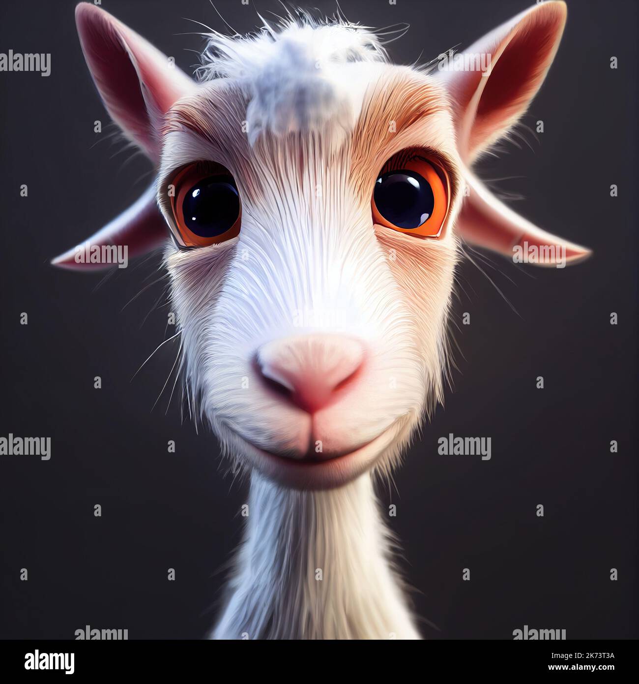 Cinematic goat hi-res stock photography and images - Alamy
