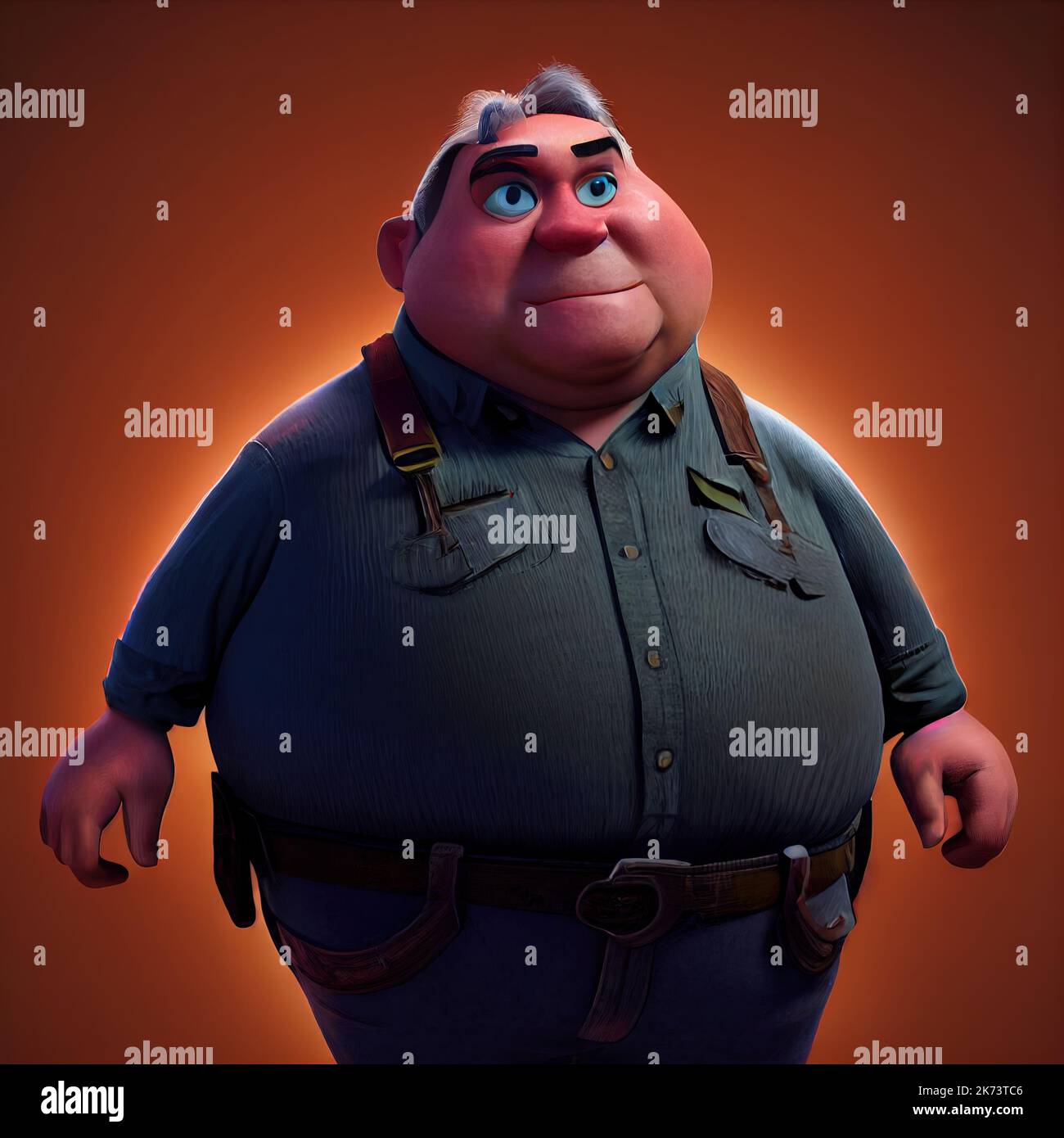 Janitor cartoon hi-res stock photography and images - Alamy