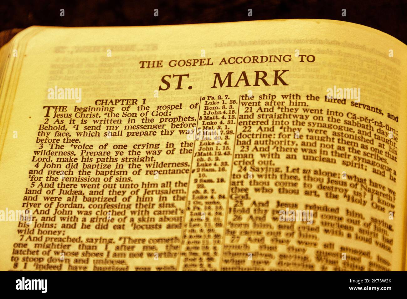 Mark page hi-res stock photography and images - Alamy