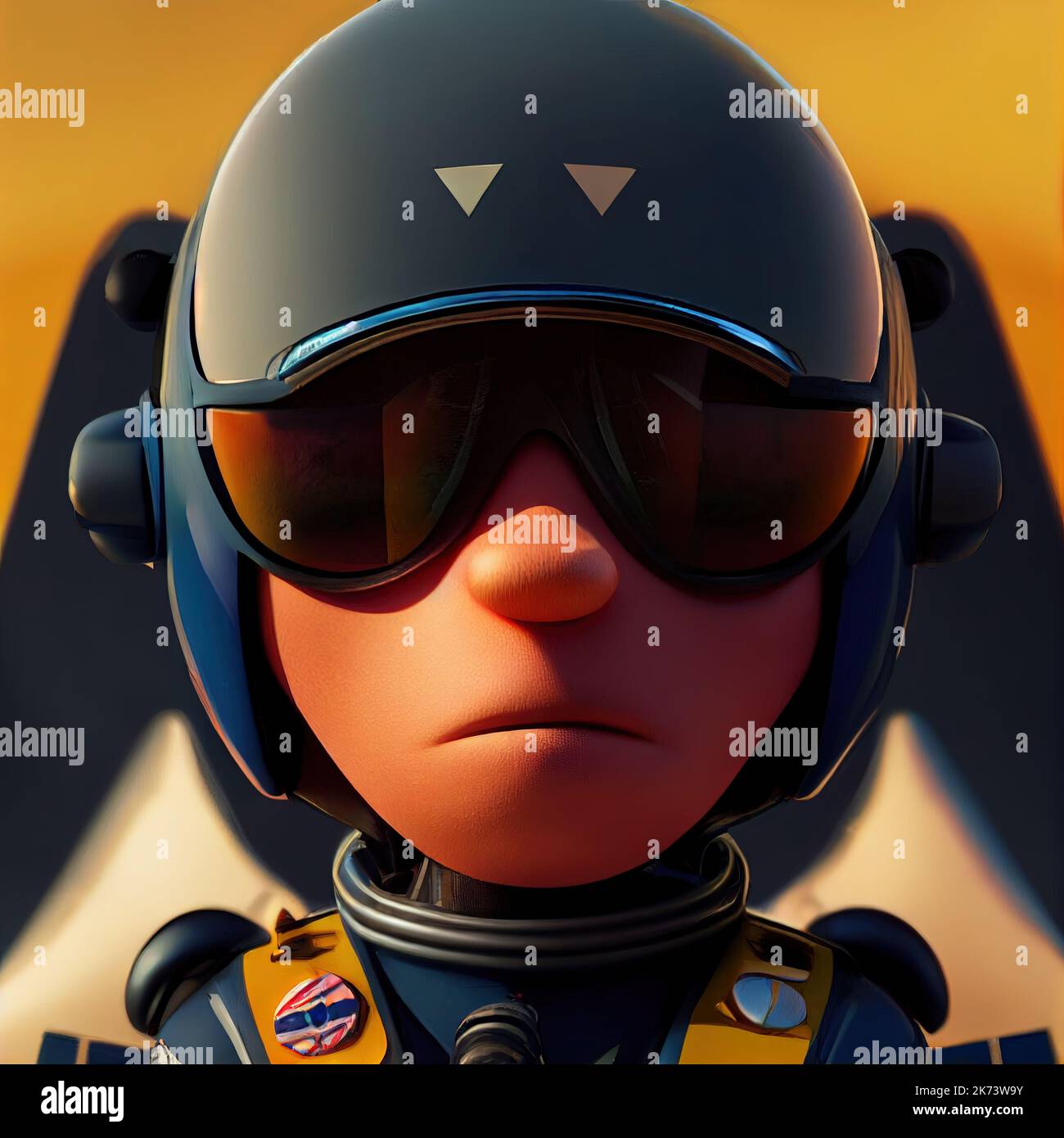 Fighter pilot character hi-res stock photography and images - Alamy