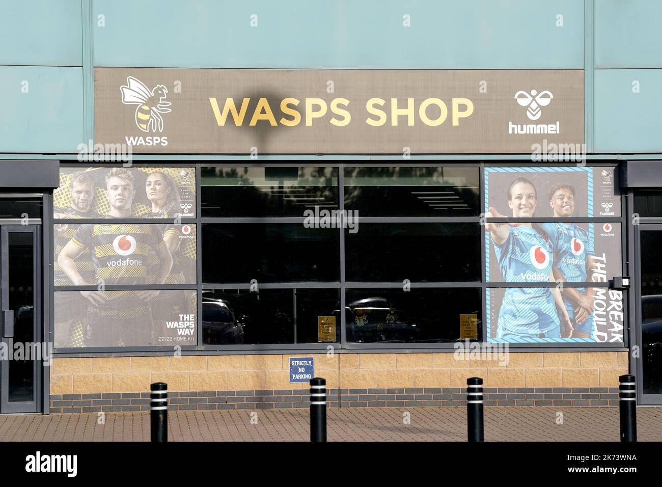 The Wasps club shop outside the Coventry Building Society Arena in ...