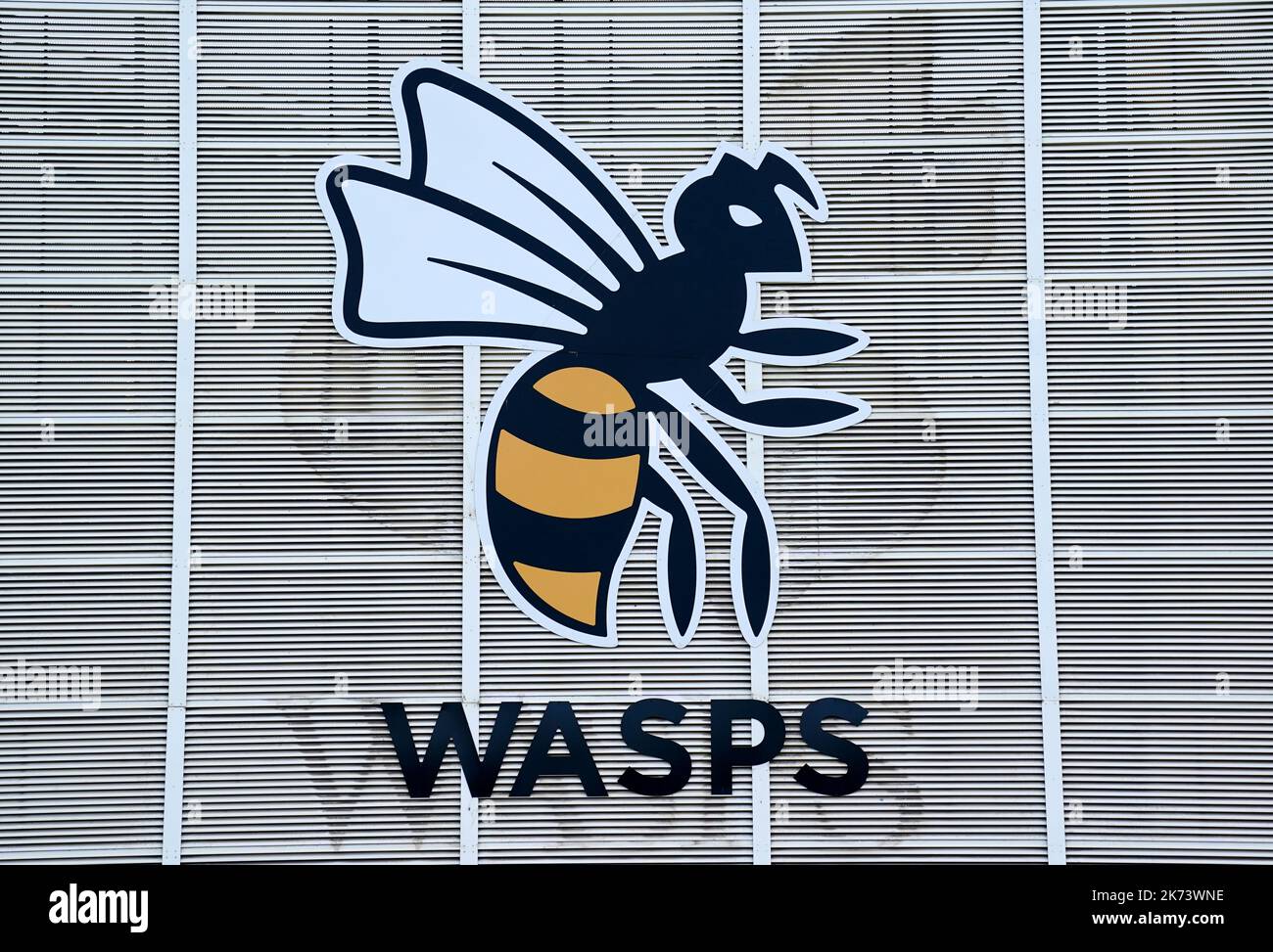 The Wasps emblem outside the Coventry Building Society Arena in ...