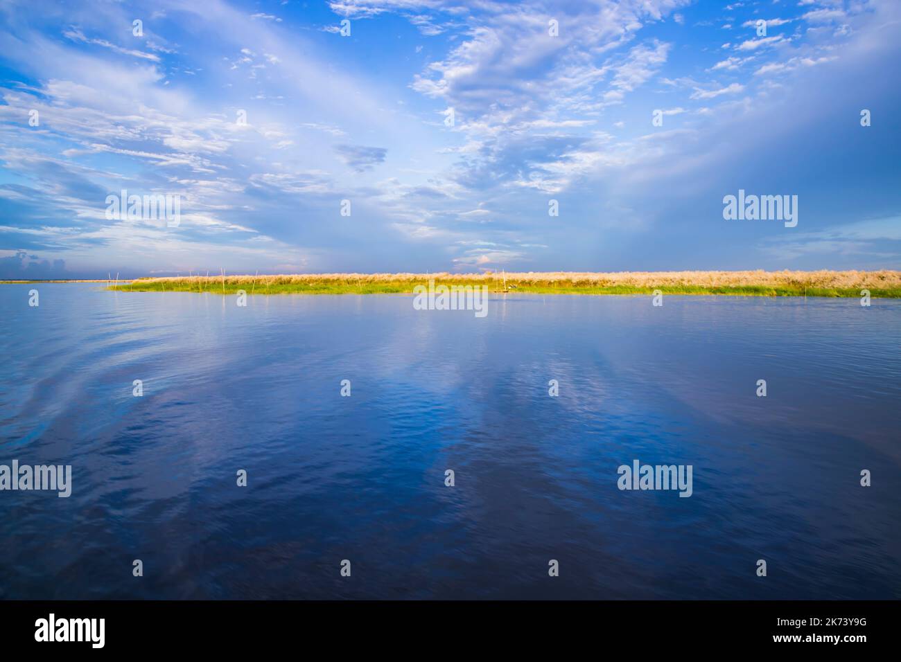 Beautiful landscape view of Padma river in Bangladesh Stock Photo - Alamy