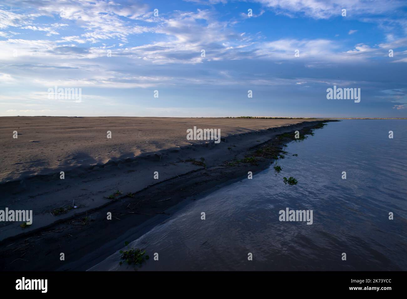 Beautiful landscape view of Padma river in Bangladesh Stock Photo - Alamy