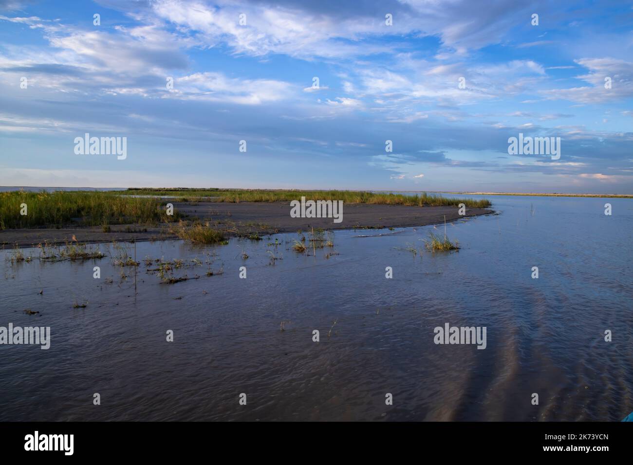Beautiful landscape view of Padma river in Bangladesh Stock Photo - Alamy
