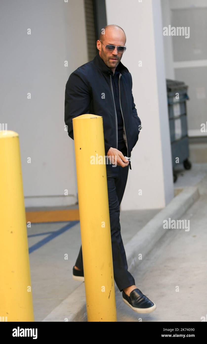 LOS ANGELES 08/12/2016 Jason Statham at Tom Ford store in Beverly Hills ...