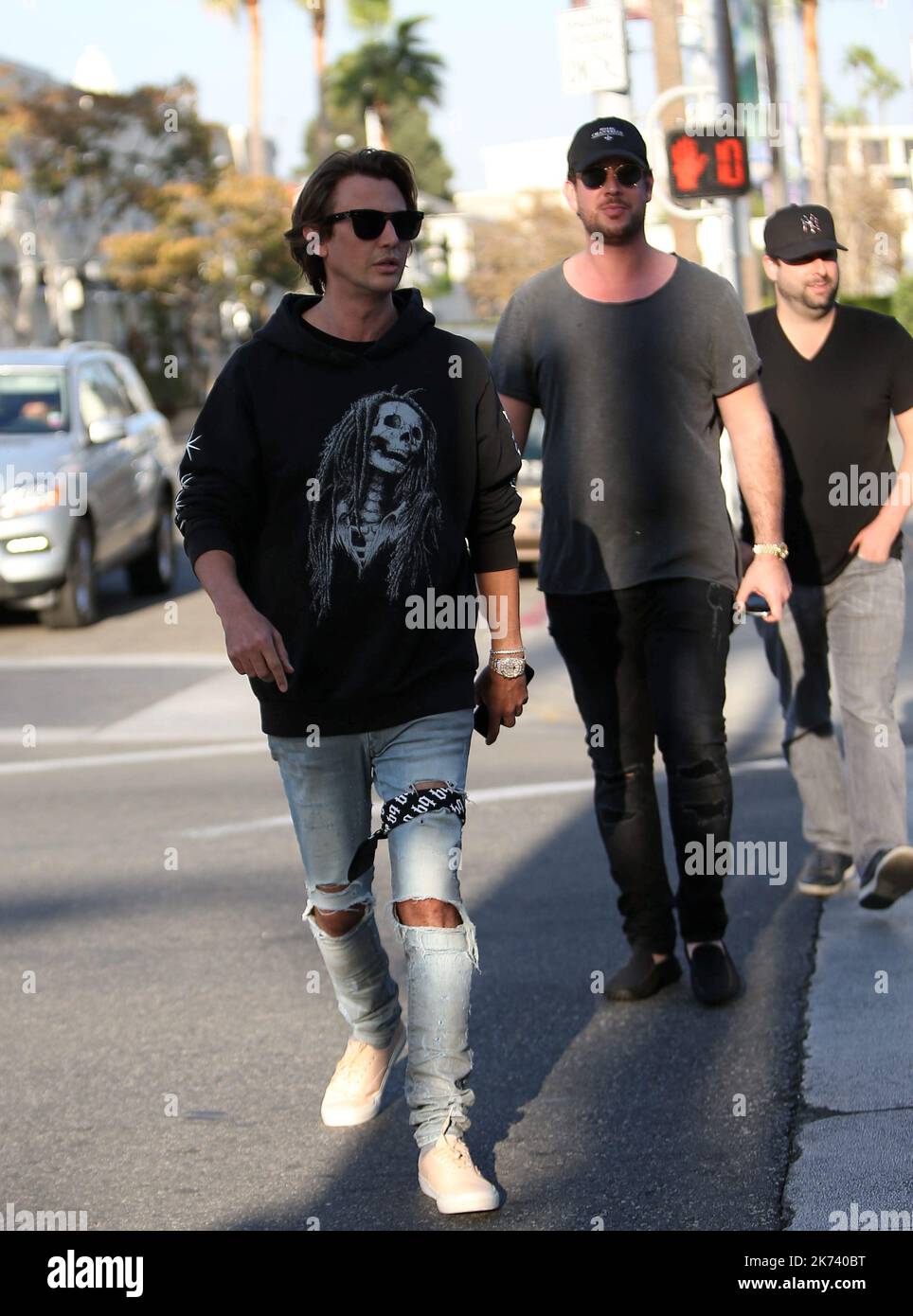LOS ANGELES 17/11/2016 Jonathan Cheban out in Beverly Hills Stock Photo ...