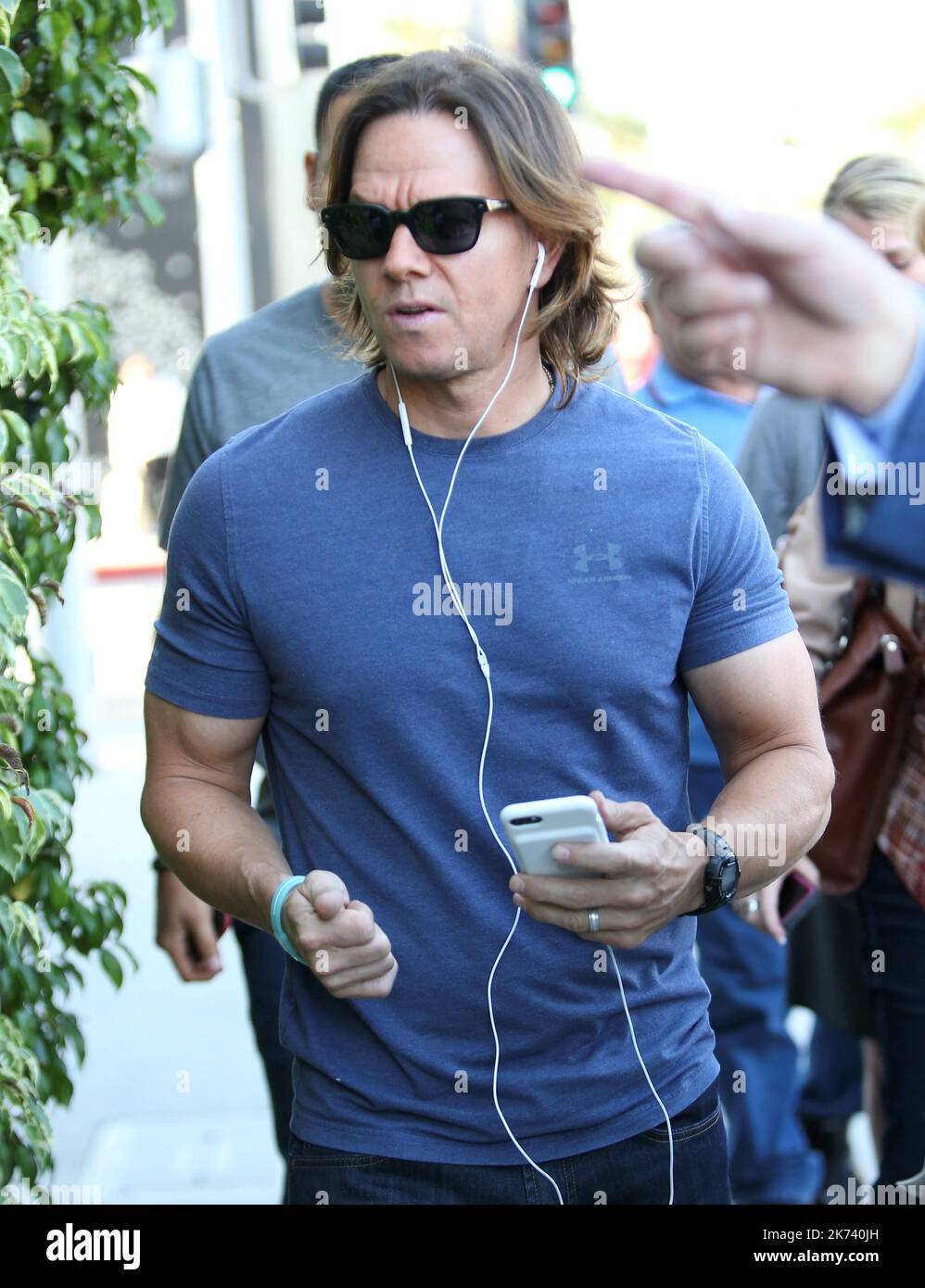 LOS ANGELES 17/11/2016 Mark Wahlberg at E Baldi restaurant in Beverly ...