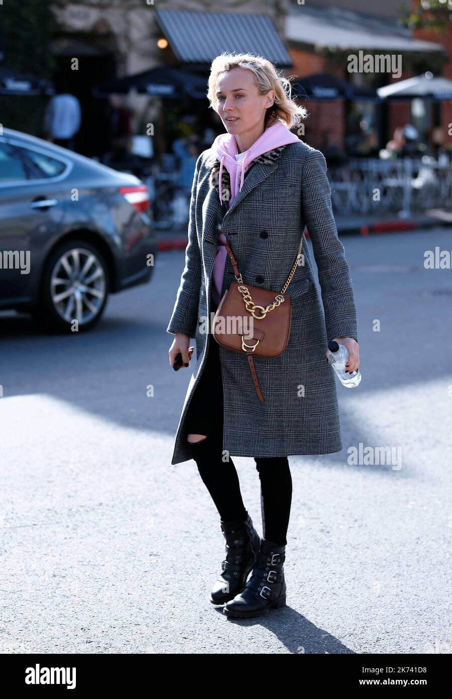 Diane Kruger seen out and about in Los Angeles Stock Photo - Alamy