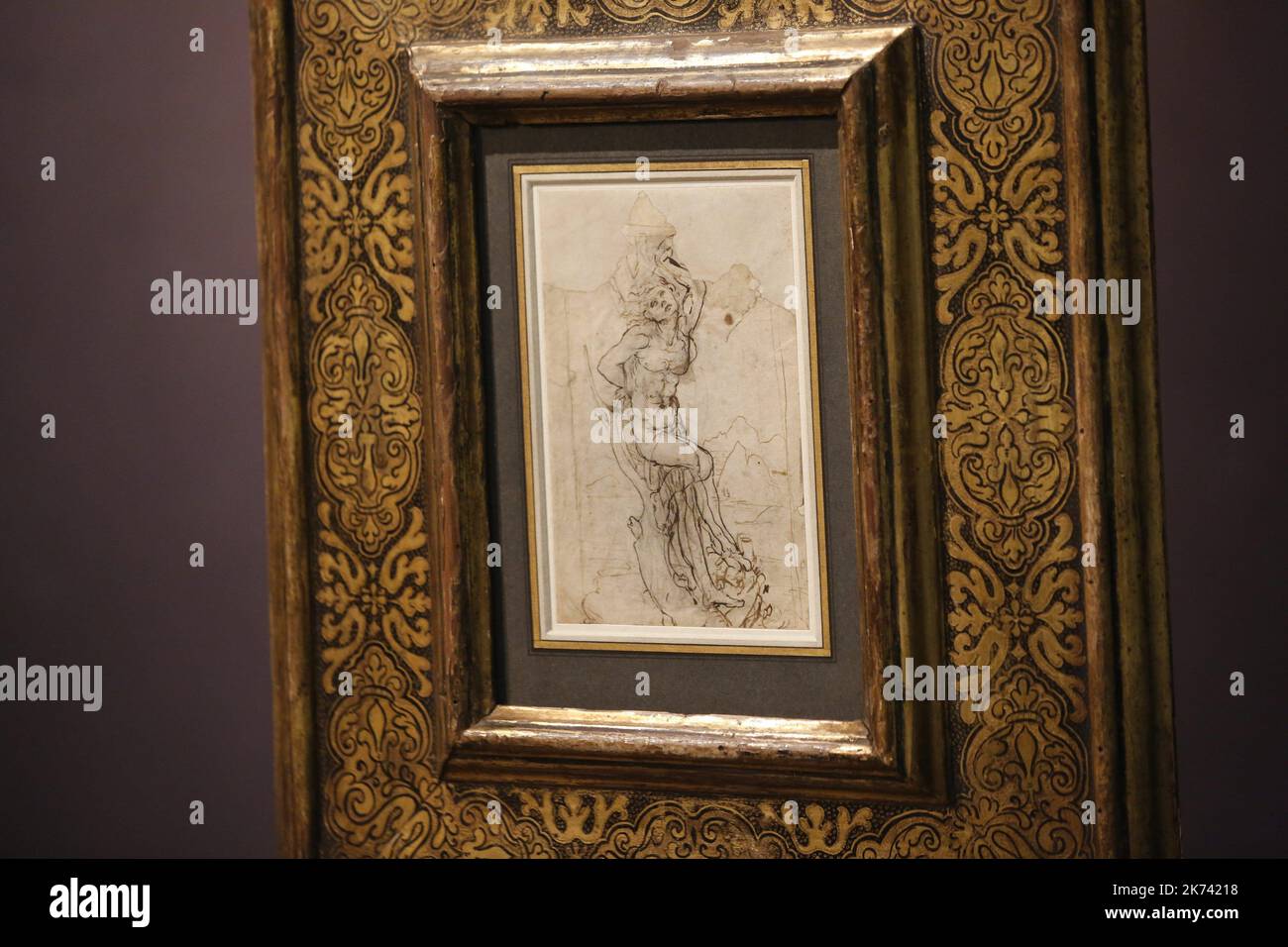 2017.01.10. Leonardo da Vinci drawing valued at £12.6million is ...