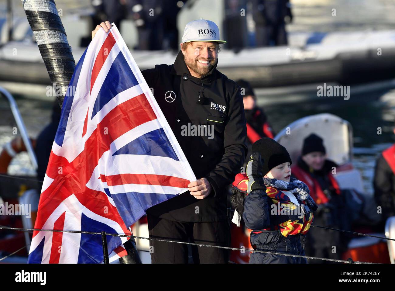 Alex Thomson: Welsh sailor completes Vendee Globe race in second place ...