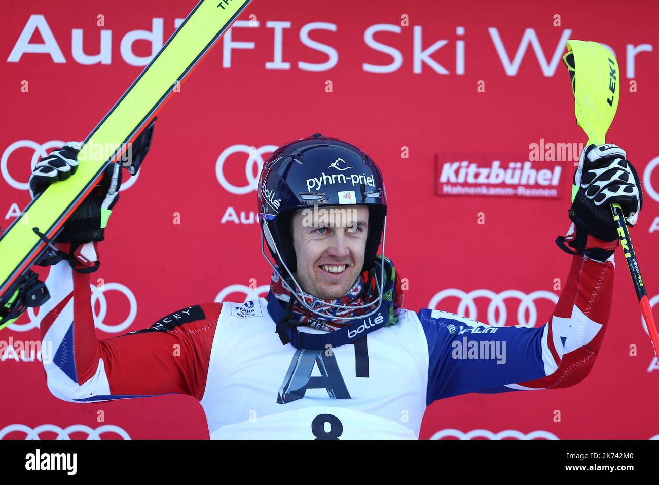 Dave RYDING in action. Second run of the FIS Alpine Ski World Cup Men's ...