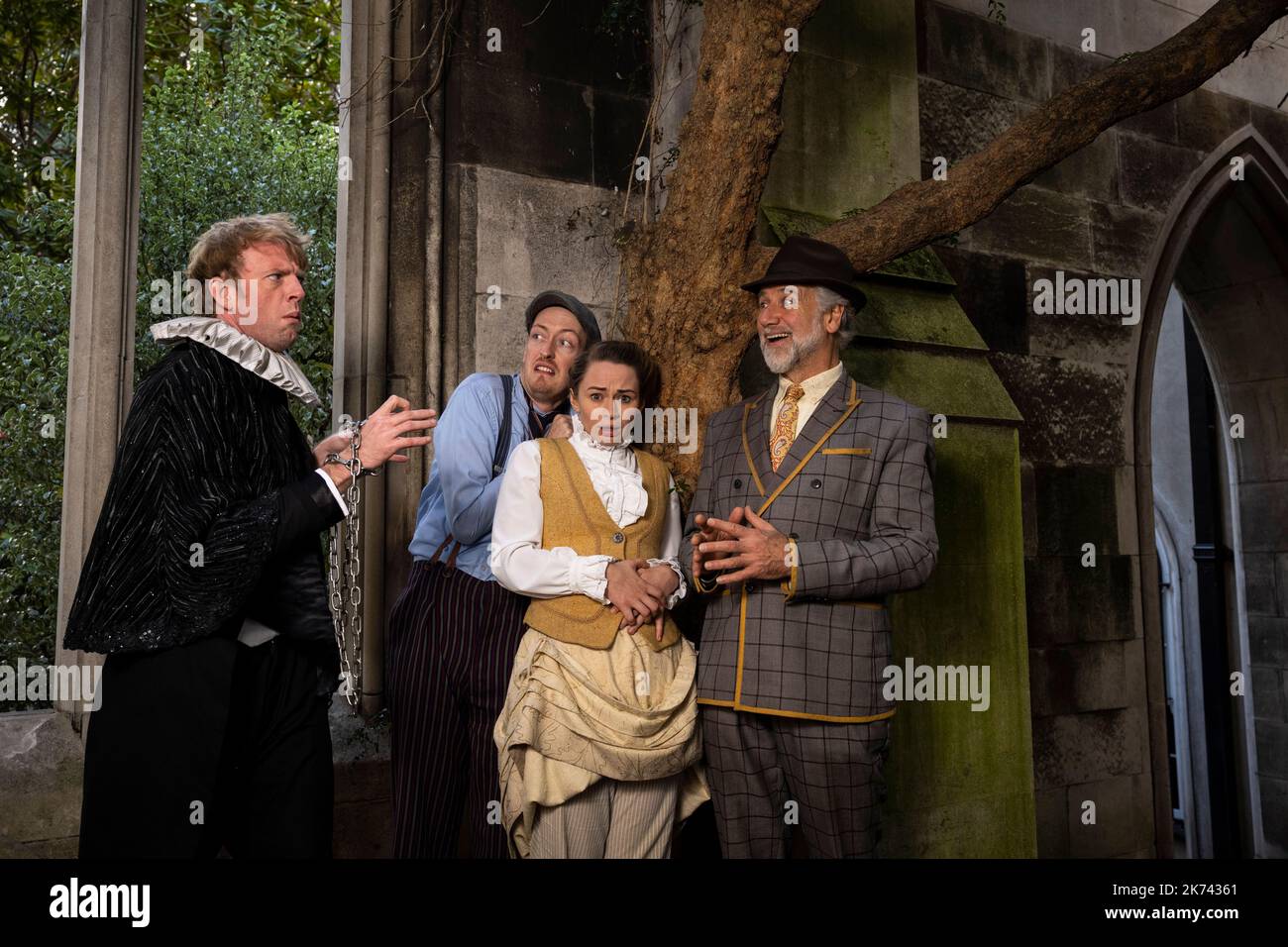 London, UK. 17 October 2022. Cast members, Callum Patrick Hughes (the ...