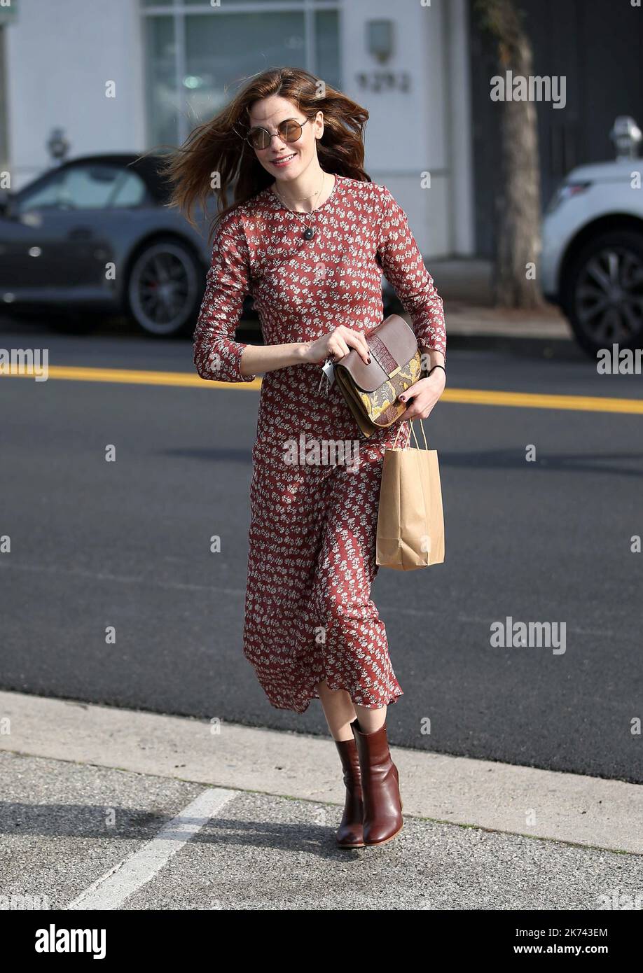 Michelle Monaghan shopping in Beverly Hills Stock Photo - Alamy