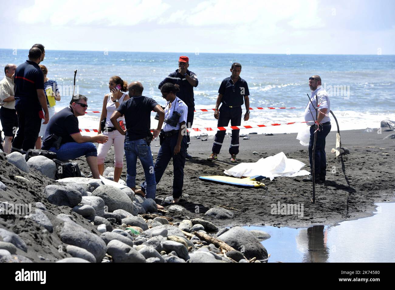 La Reunion Island, feb 21st 2017 Former professional shark-spotter ...