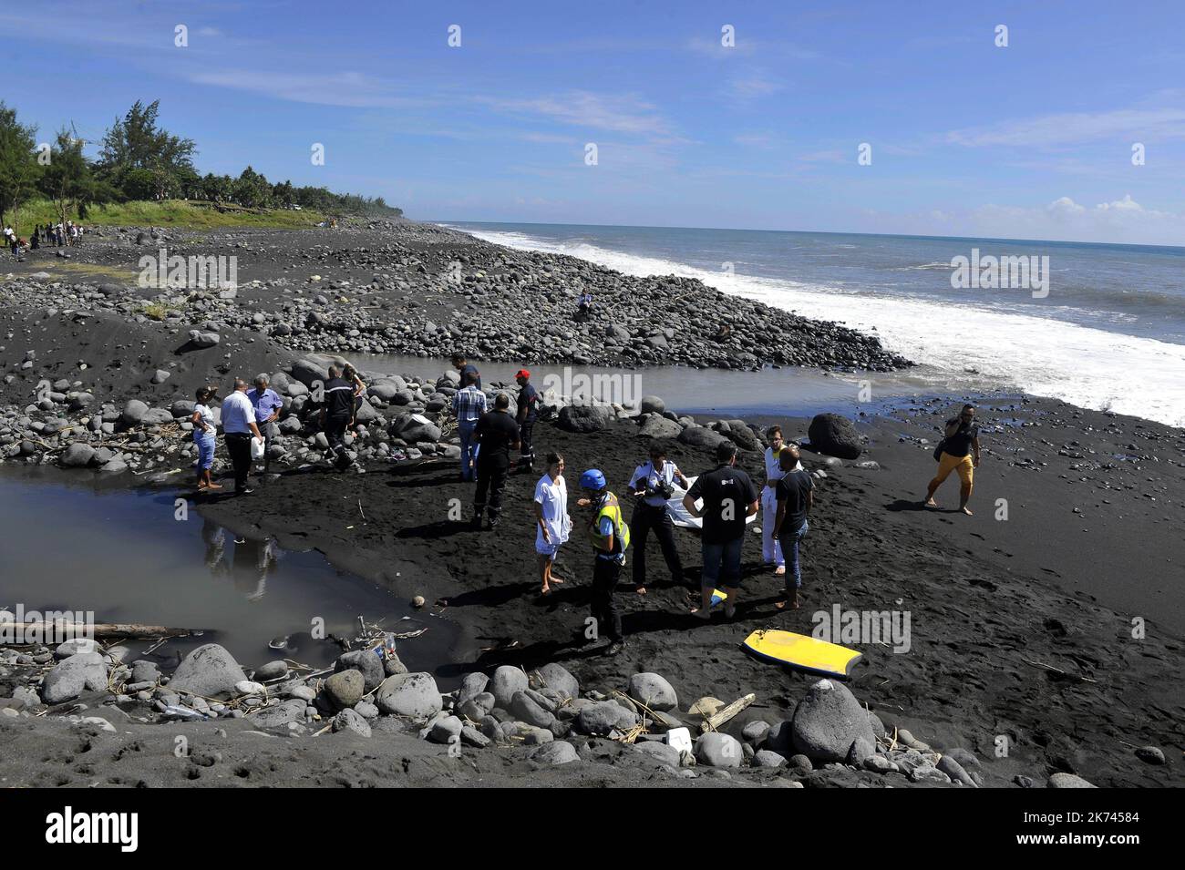La Reunion Island, feb 21st 2017 Former professional shark-spotter ...