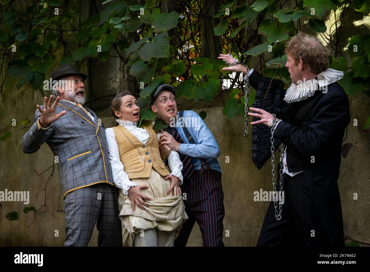 London, UK. 17 October 2022. Cast members, Callum Patrick Hughes (the ...
