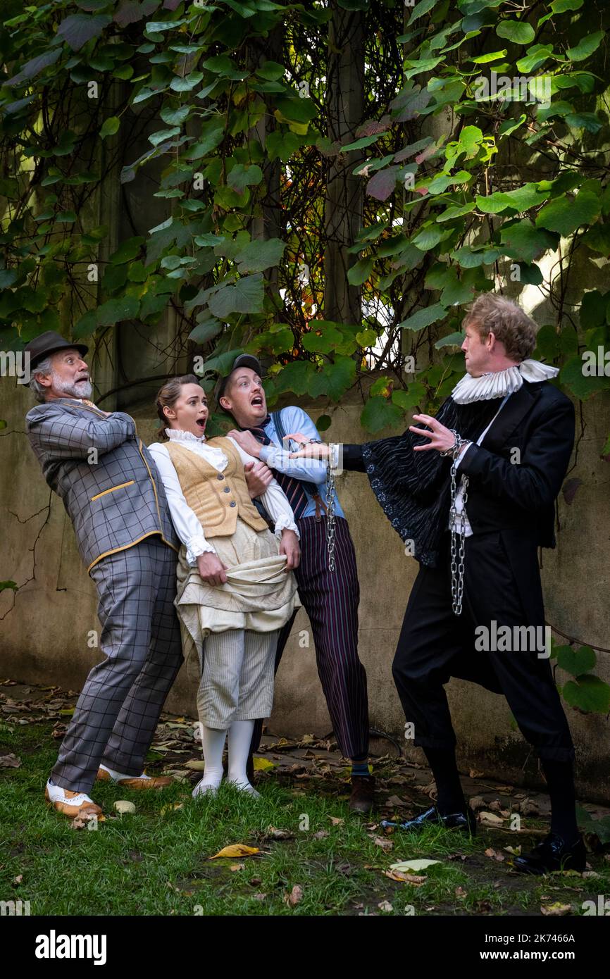 London, UK. 17 October 2022. Cast members, Callum Patrick Hughes (the ...