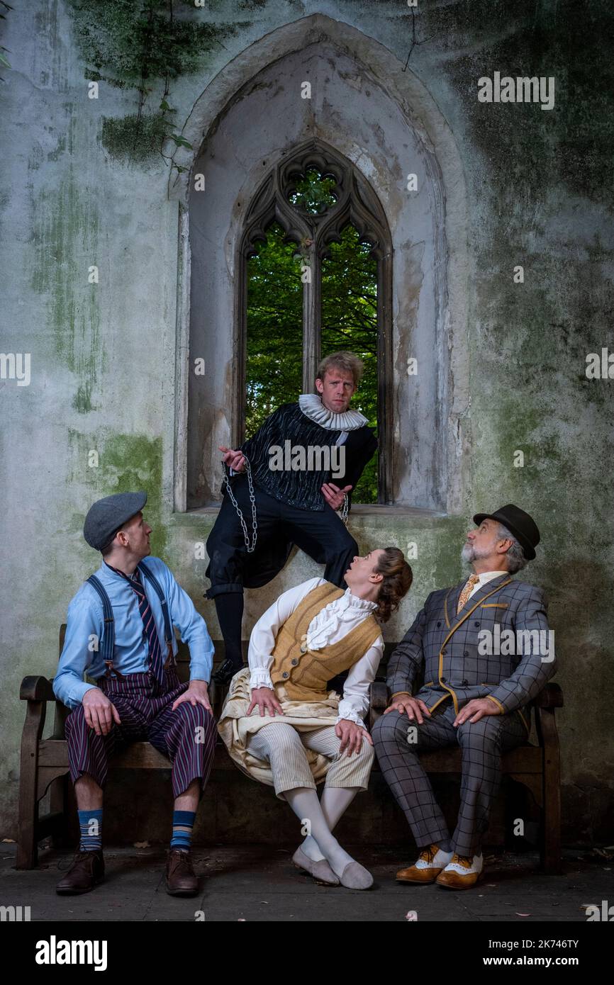 London, UK. 17 October 2022. Cast members, Callum Patrick Hughes (the ...