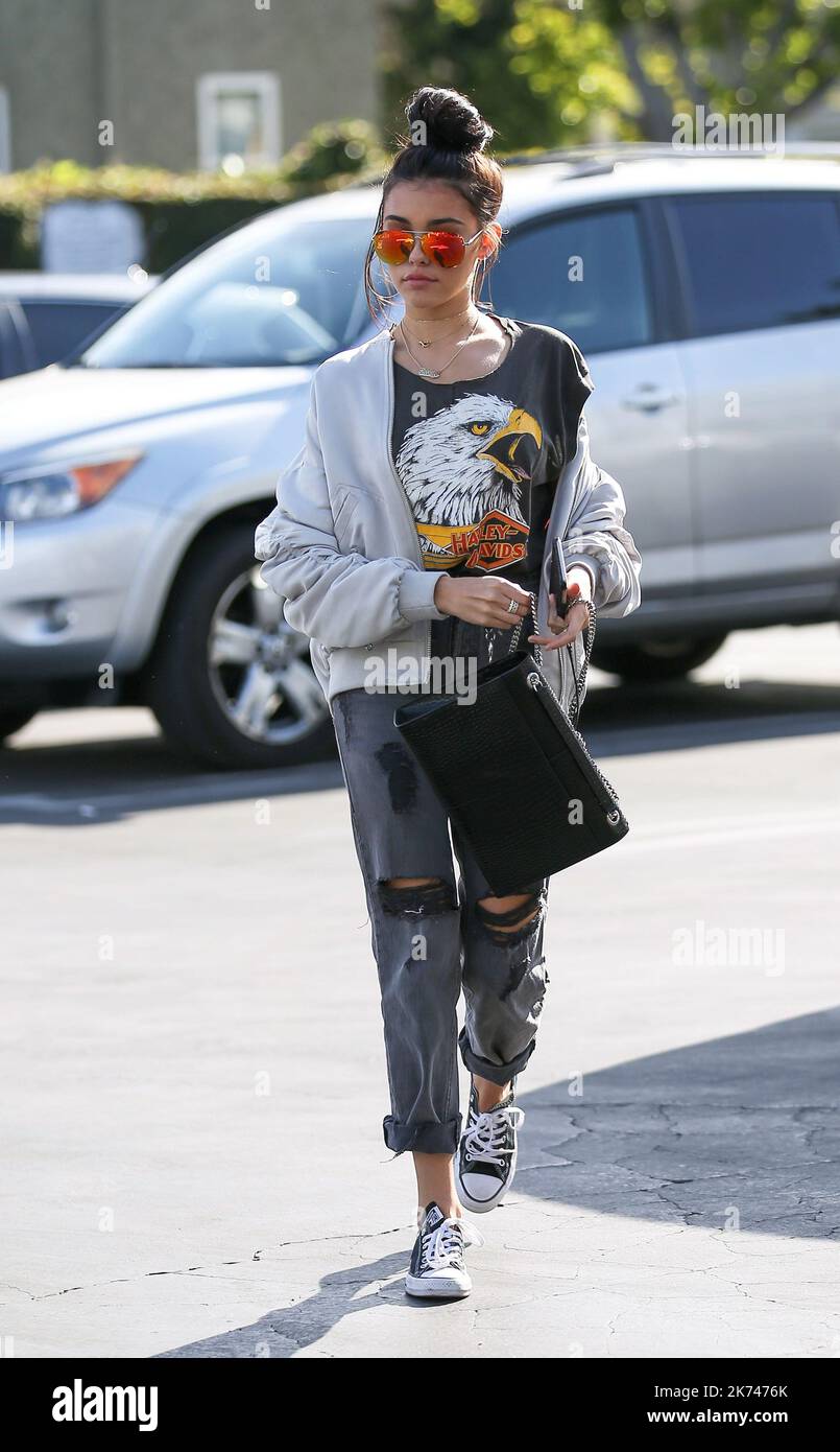 Madison Beer at Mauro's Cafe in West Hollywood Stock Photo - Alamy