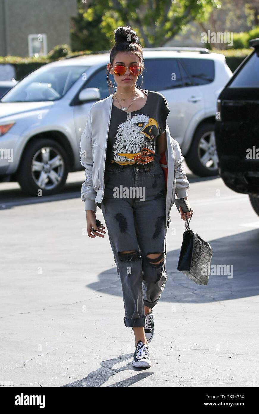 Madison Beer at Mauro's Cafe in West Hollywood Stock Photo - Alamy