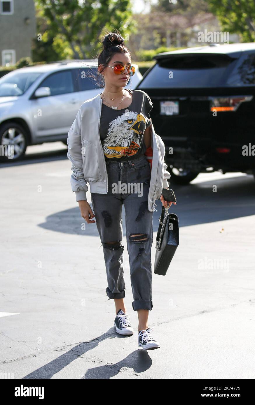 Madison Beer at Mauro's Cafe in West Hollywood Stock Photo - Alamy