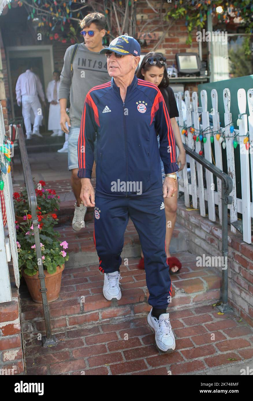 Prince Van Anhalt seen out and about in Beverly Hills, California Stock ...