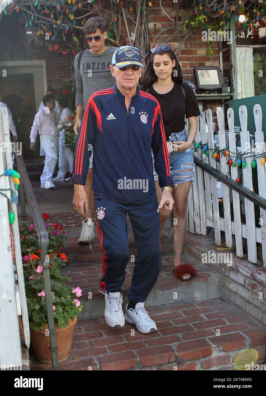 Prince Van Anhalt seen out and about in Beverly Hills, California Stock ...