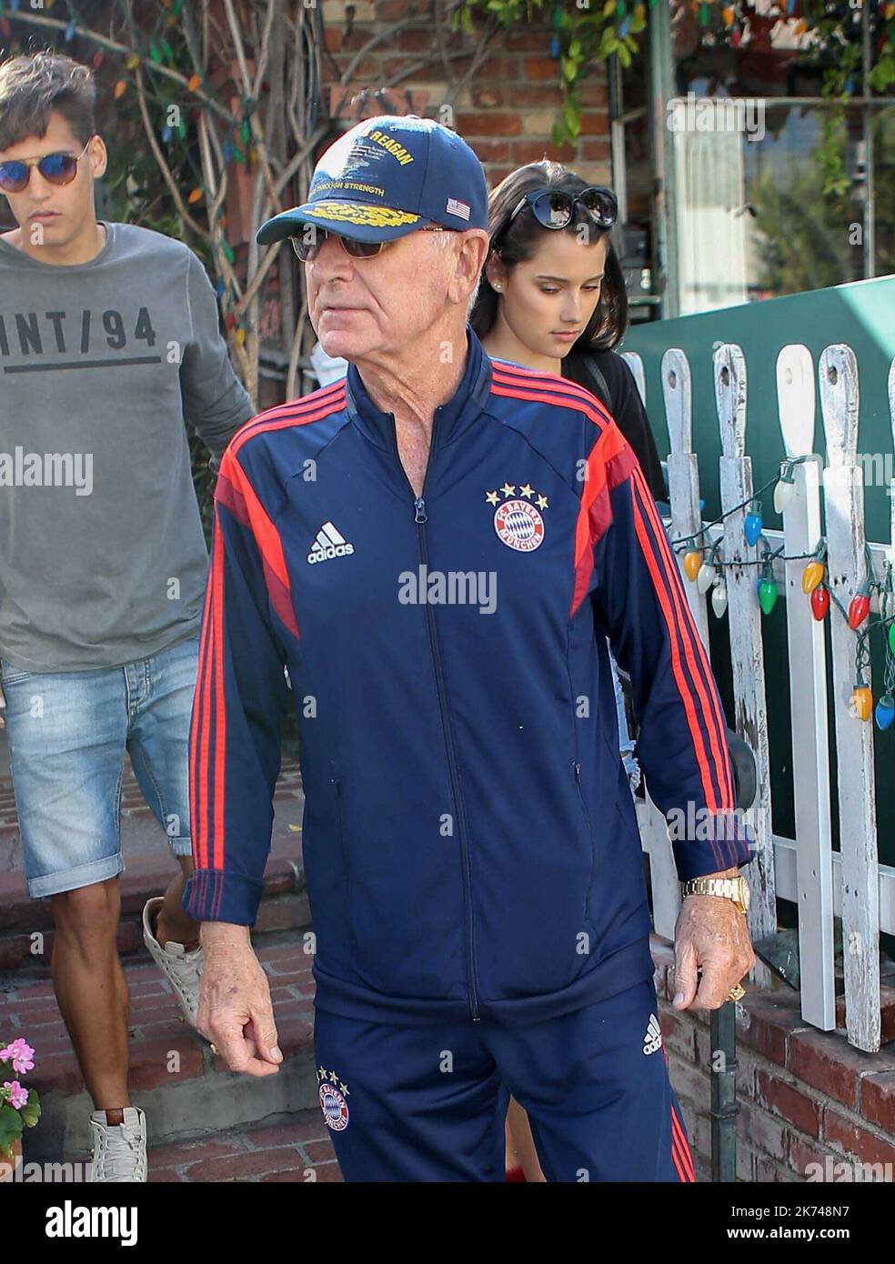 Prince Van Anhalt seen out and about in Beverly Hills, California Stock ...