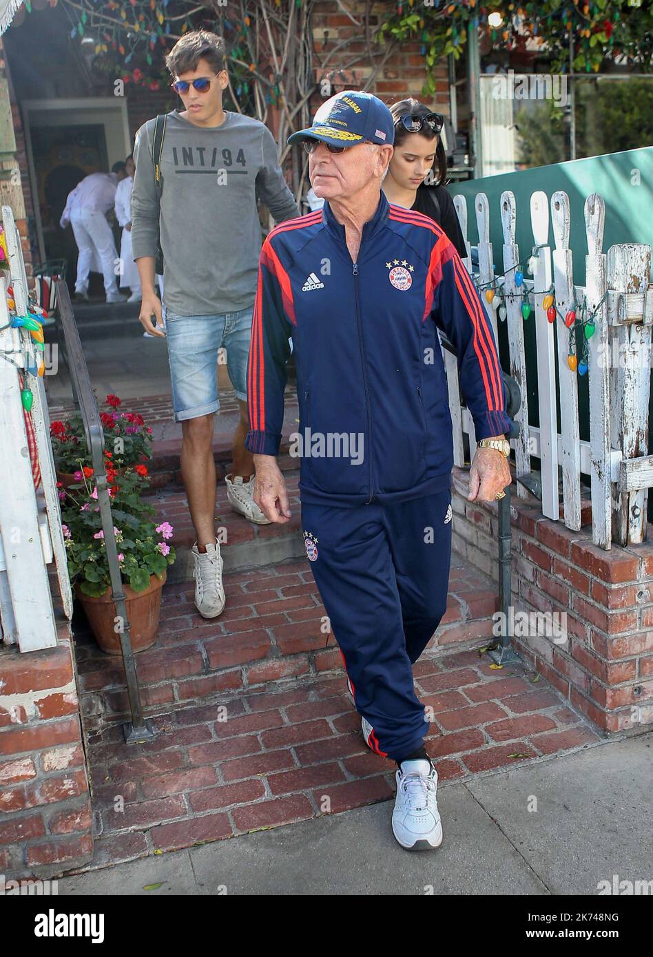Prince Van Anhalt seen out and about in Beverly Hills, California Stock ...