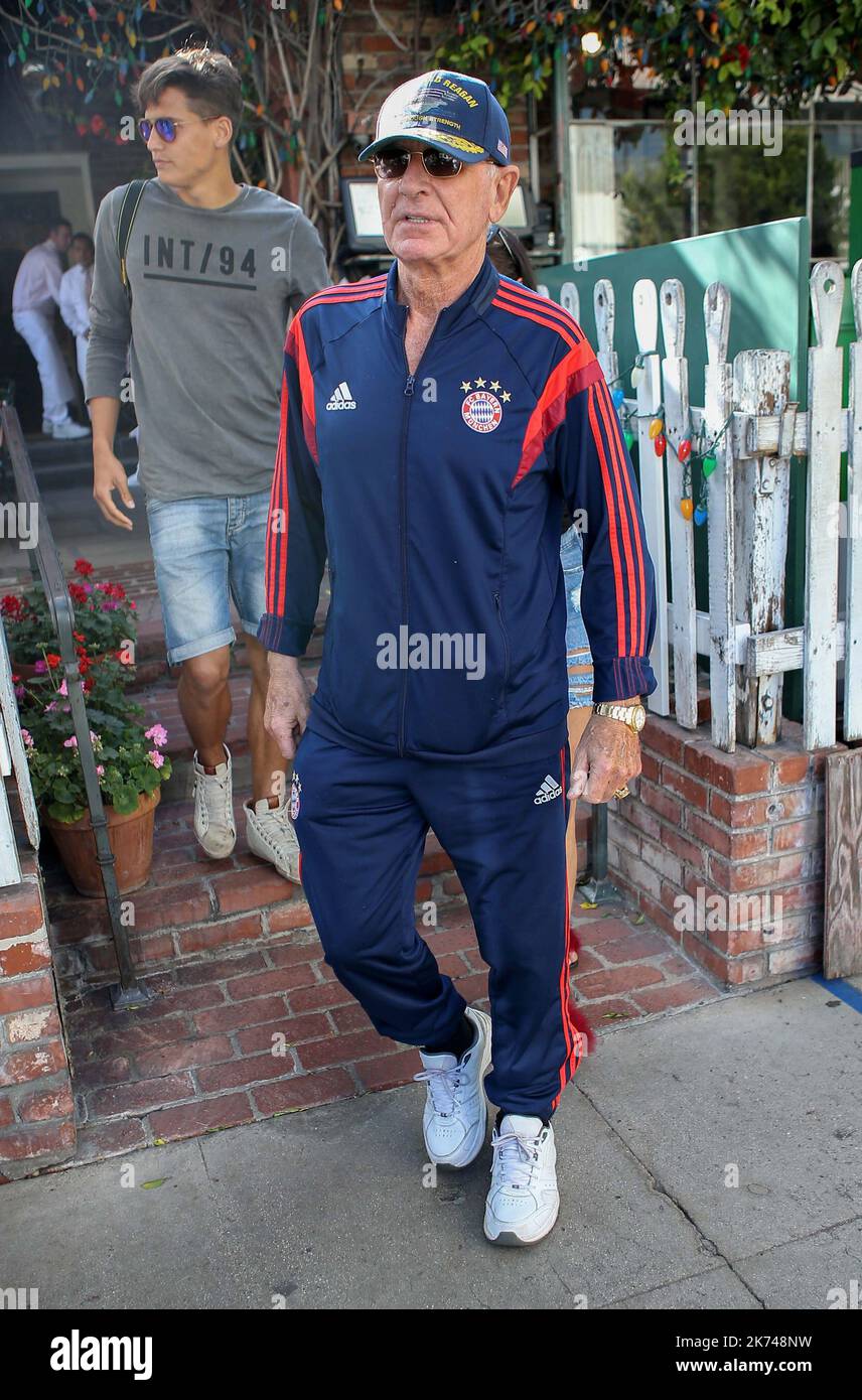 Prince Van Anhalt seen out and about in Beverly Hills, California Stock ...