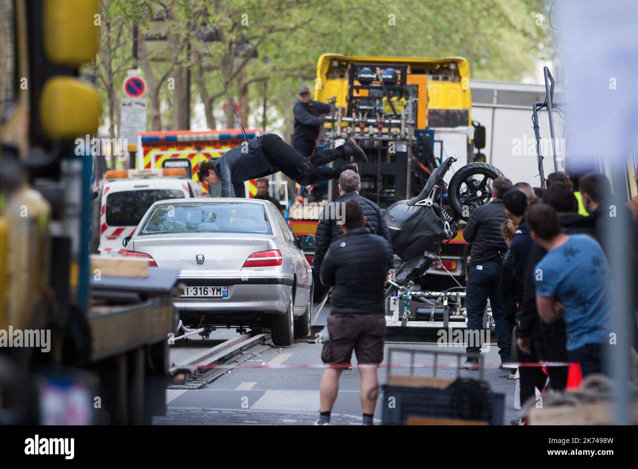 A batch of new photos have emerged from the filming of Mission ...