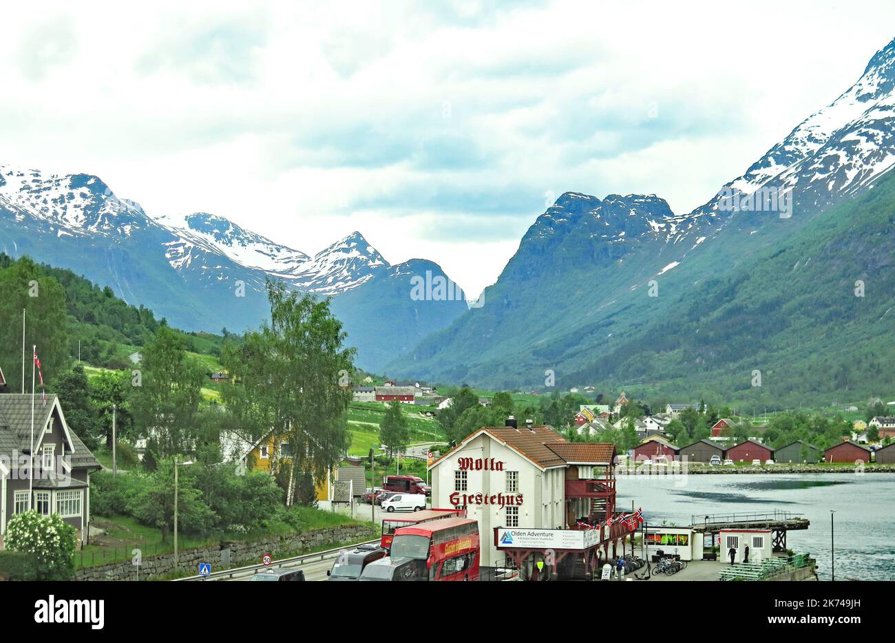 Landscape of the Norwegian Fjords, Norway, Europe Stock Photo - Alamy