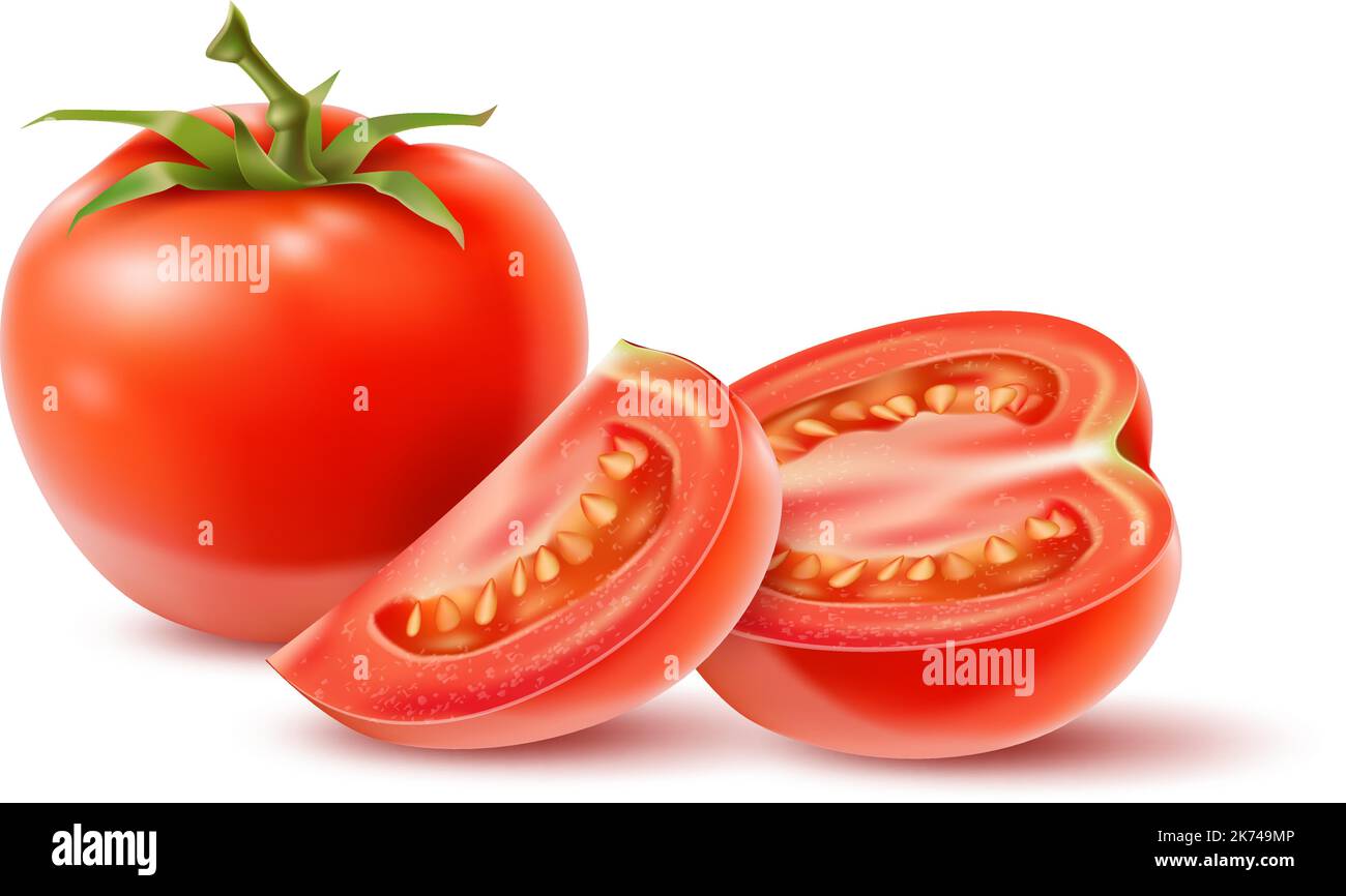 Realistic vegetable. 3D agriculture food. Fresh farm vegetarian product ...