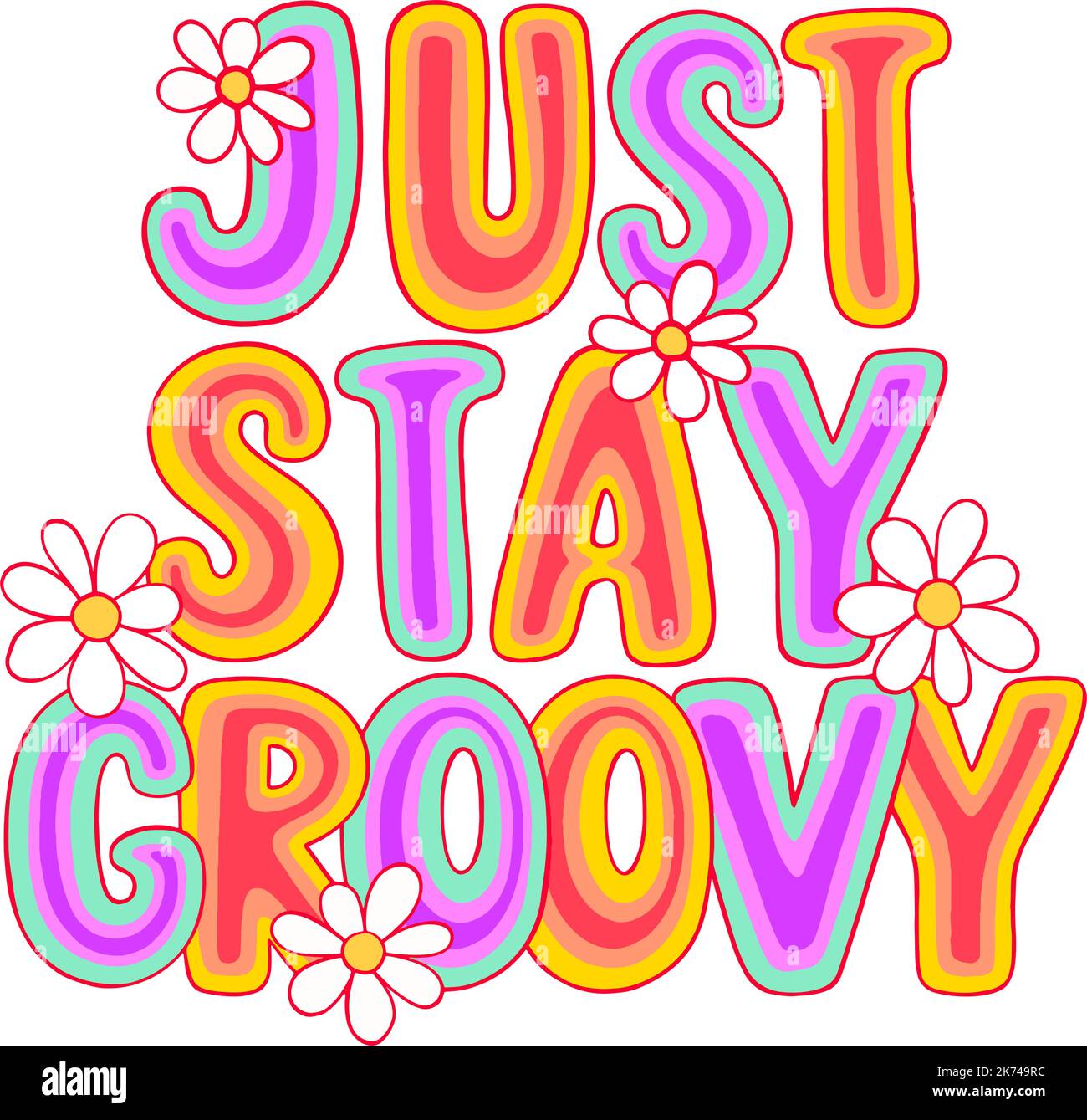 Stay groovy Cut Out Stock Images & Pictures - Alamy