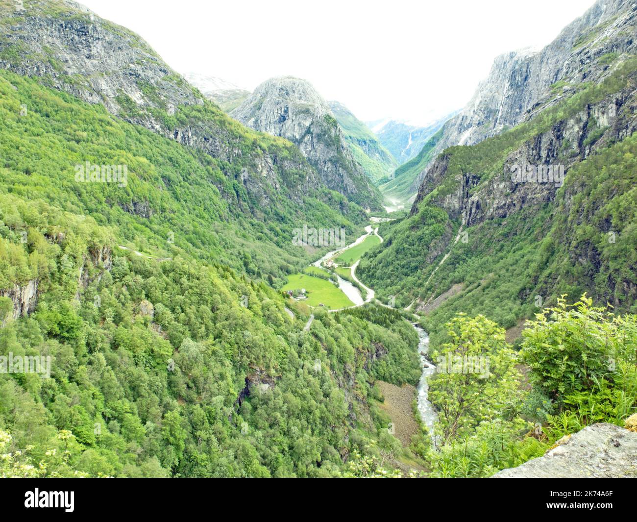 Landscape of the Norwegian Fjords, Norway, Europe Stock Photo - Alamy