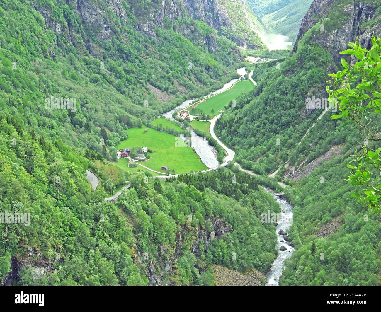 Landscape of the Norwegian Fjords, Norway, Europe Stock Photo - Alamy