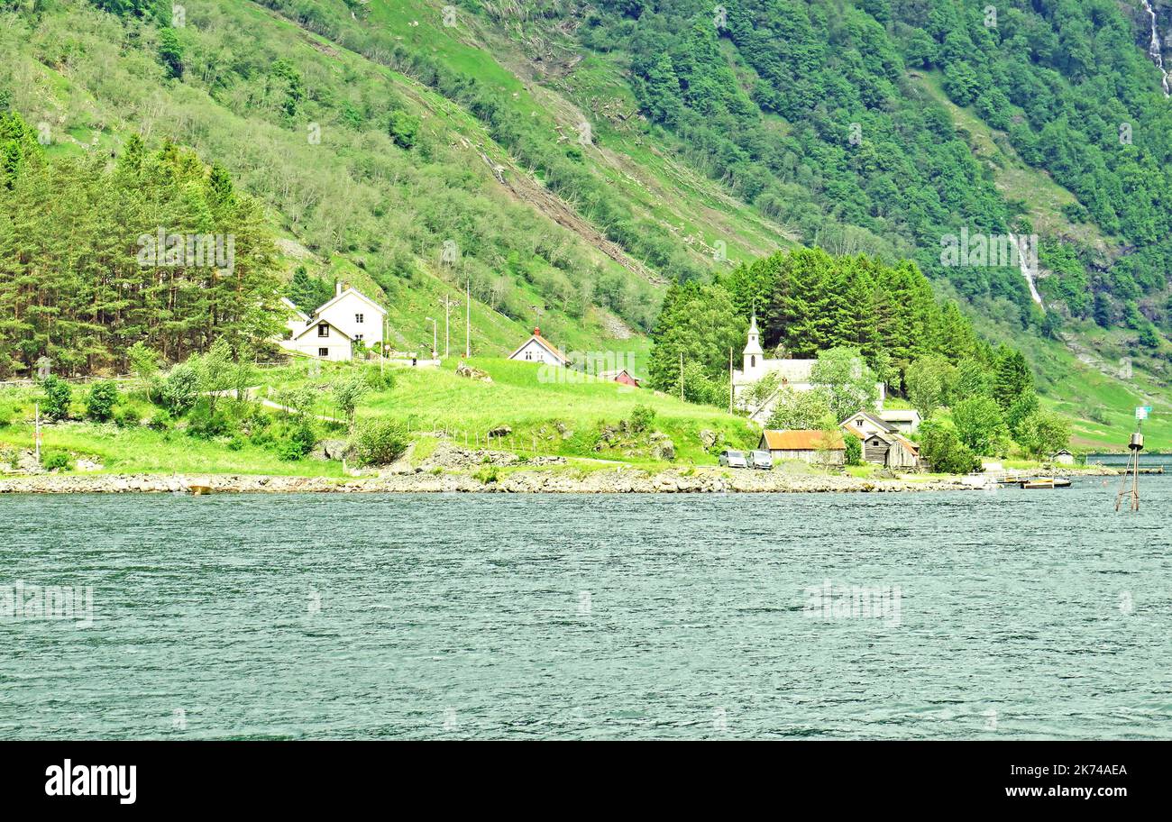 Landscape of the Norwegian Fjords, Norway, Europe Stock Photo - Alamy